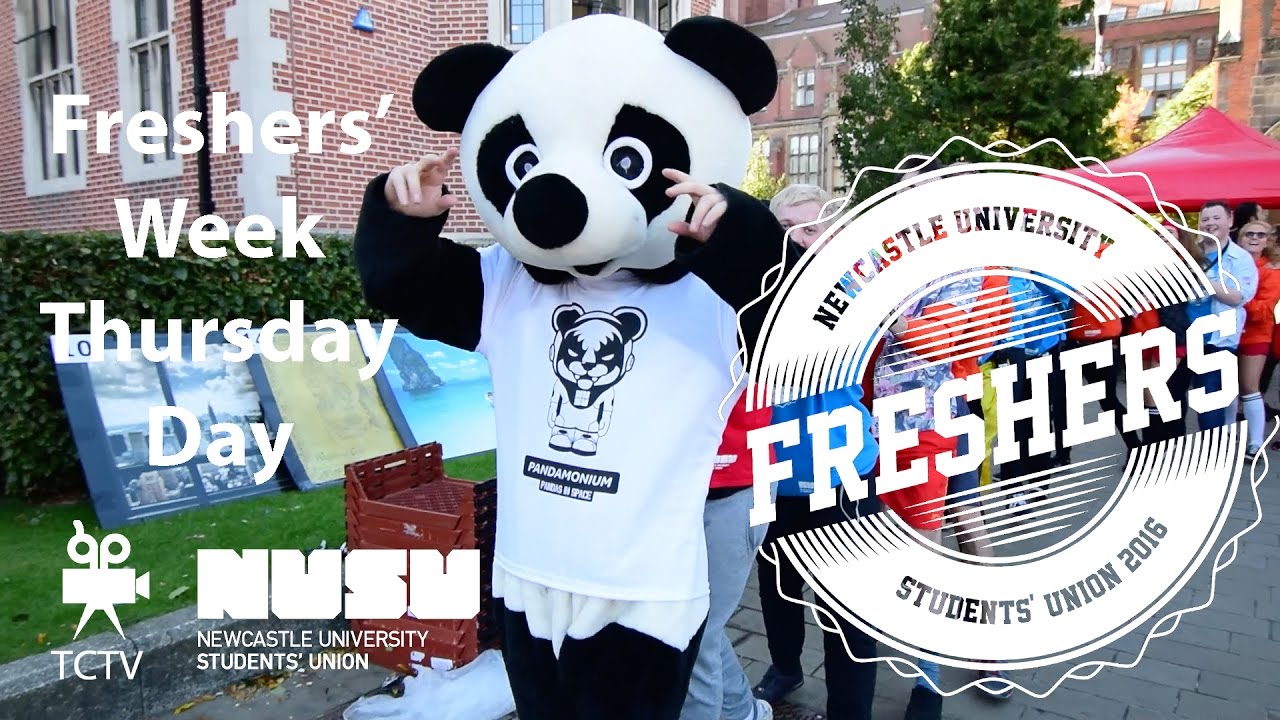 NUSU Freshers' Week 2016 - Thursday Day Activities - YouTube