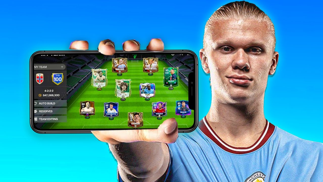 I Made Haaland's Ultimate Team in FC MOBILE! - YouTube