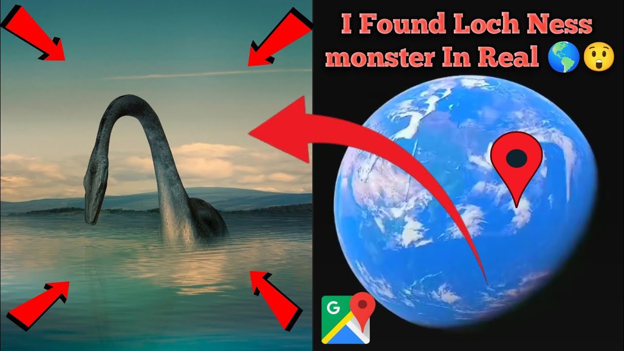 I Found Loch Ness monster 💩 In Real On Google Earth Old Maps 🌎# ...
