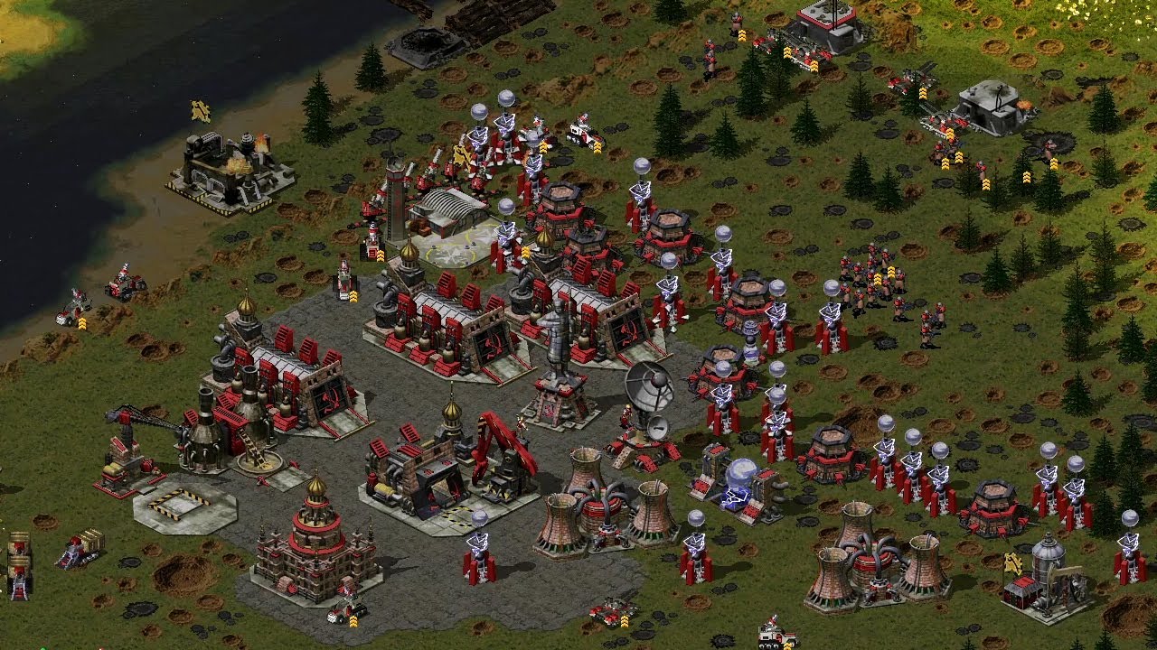 Yuri's Revenge | War Day | 7 hard aI vs 1 Libya - YouTube
