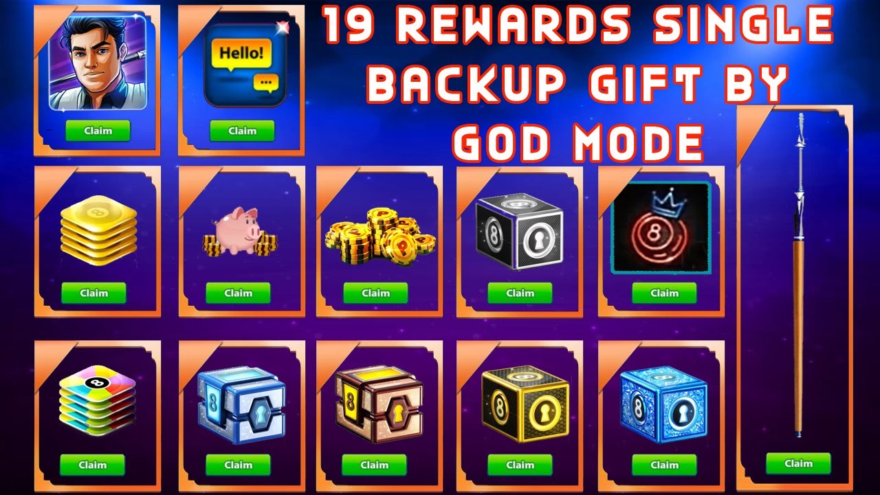 Steps to unlock 19 Free Rewards In 8 Ball Pool Mobile Game Efficiently ...