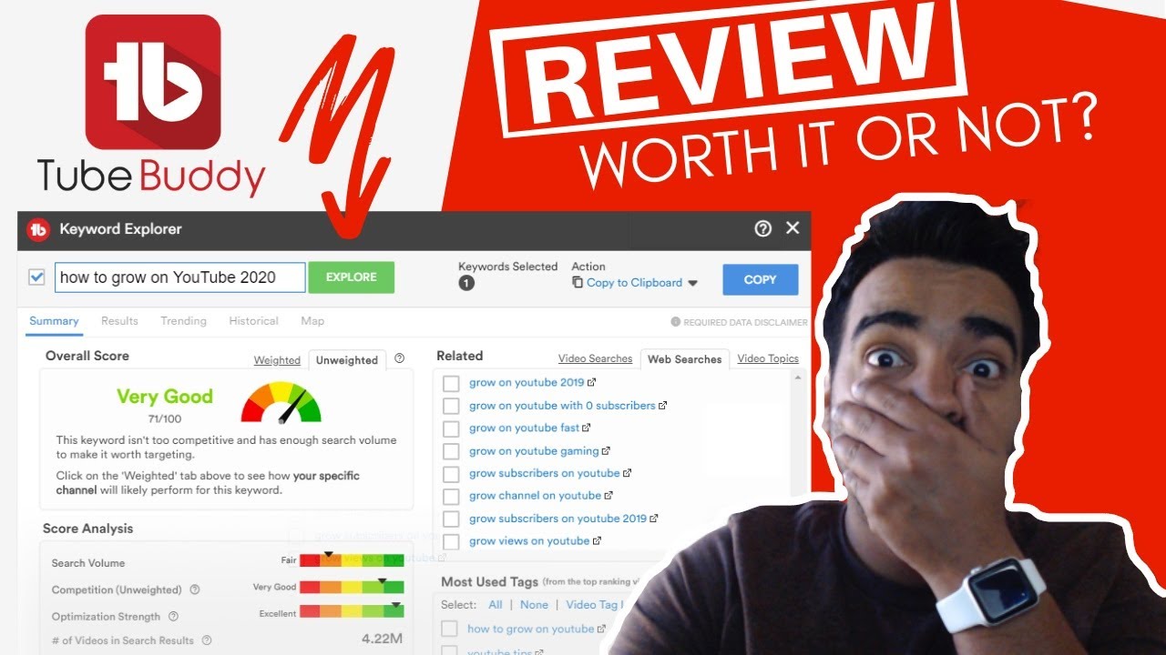 TubeBuddy Review | My Results After 6 Months - YouTube