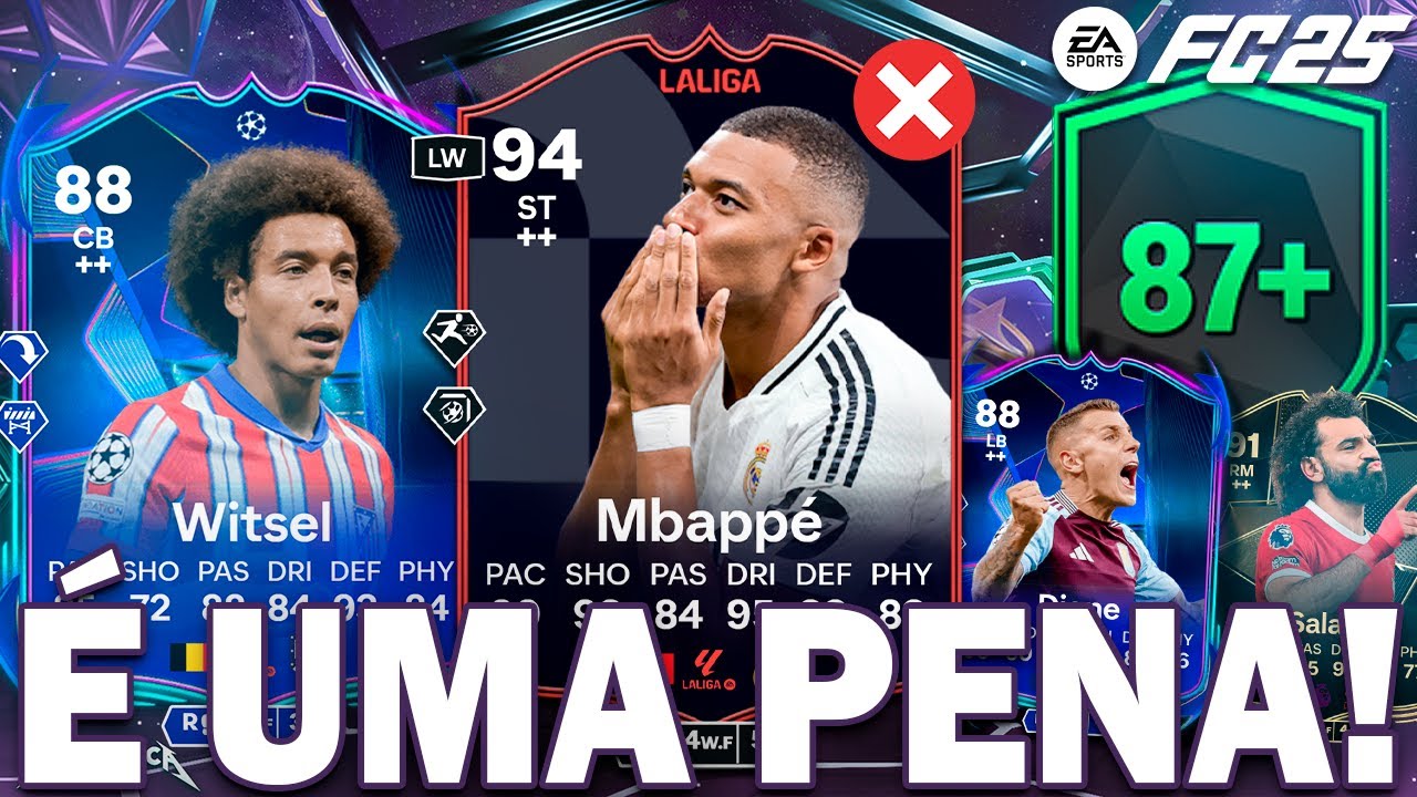 FC 25 | 😮 INFELIZMENTE NÃO VAI ACONTECER!!! DME WITSEL E DIGNE E MAIS ...