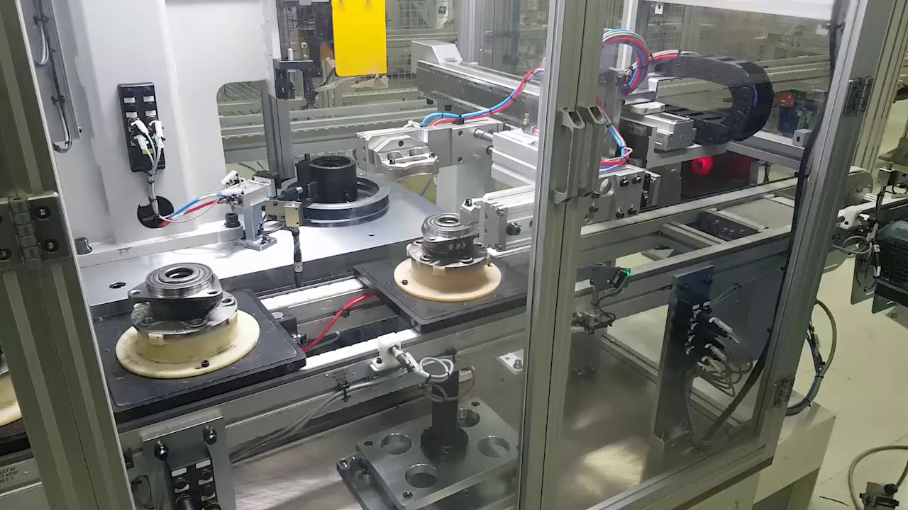 Run OUT inspection machine - YouTube