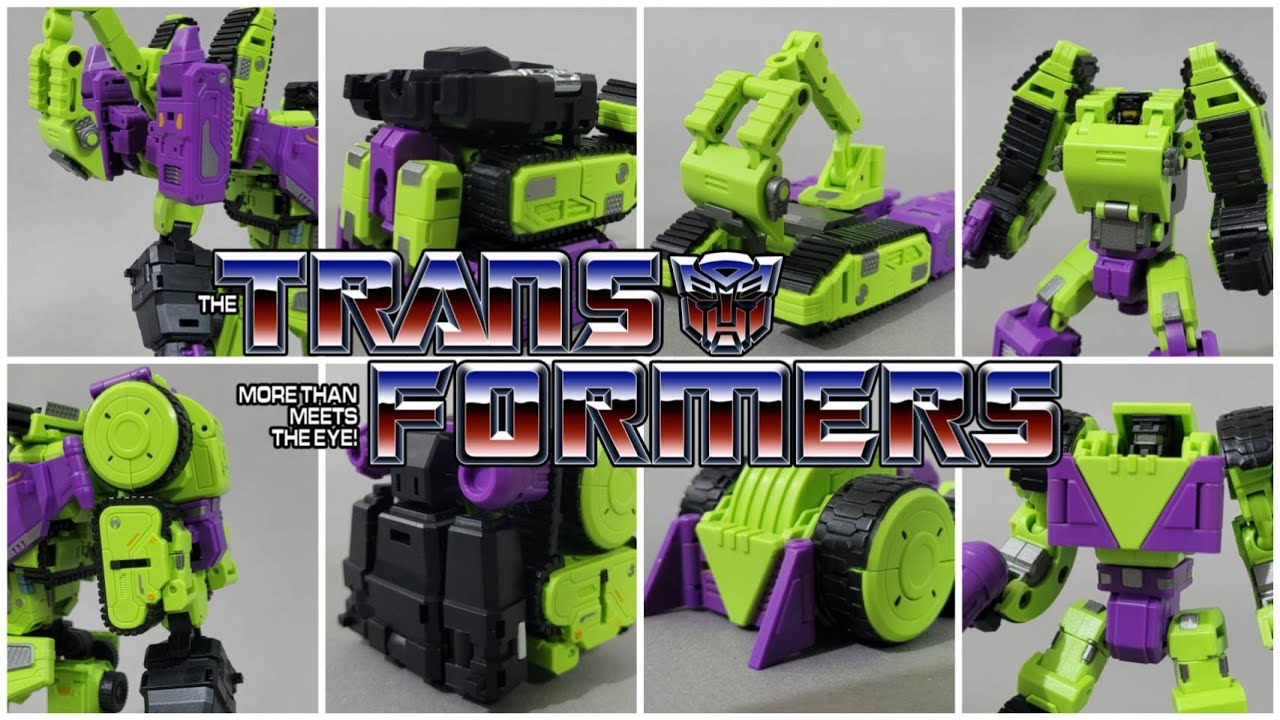 Transformers Decepticon Devastator Scavenger Bonecrusher 招財貓 大力神 ...