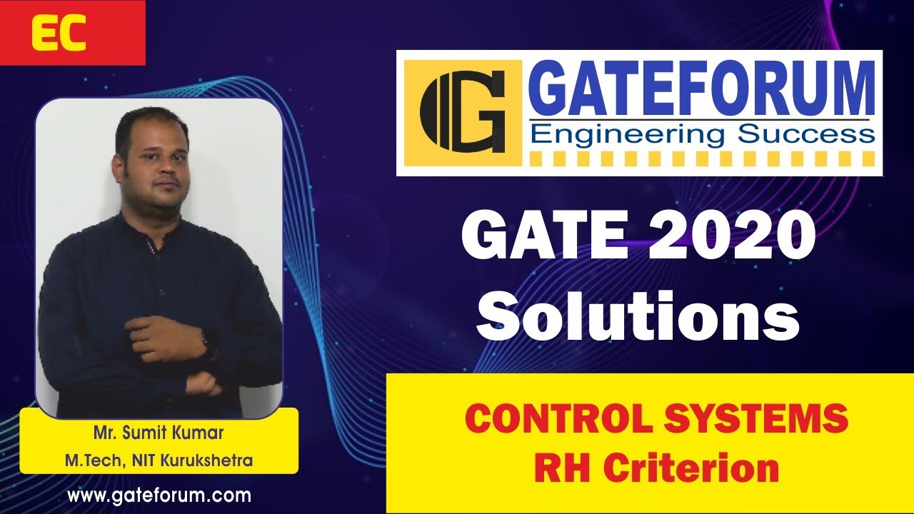GATE 2020 Video Solution I Electronics and Communication Engineering I ...