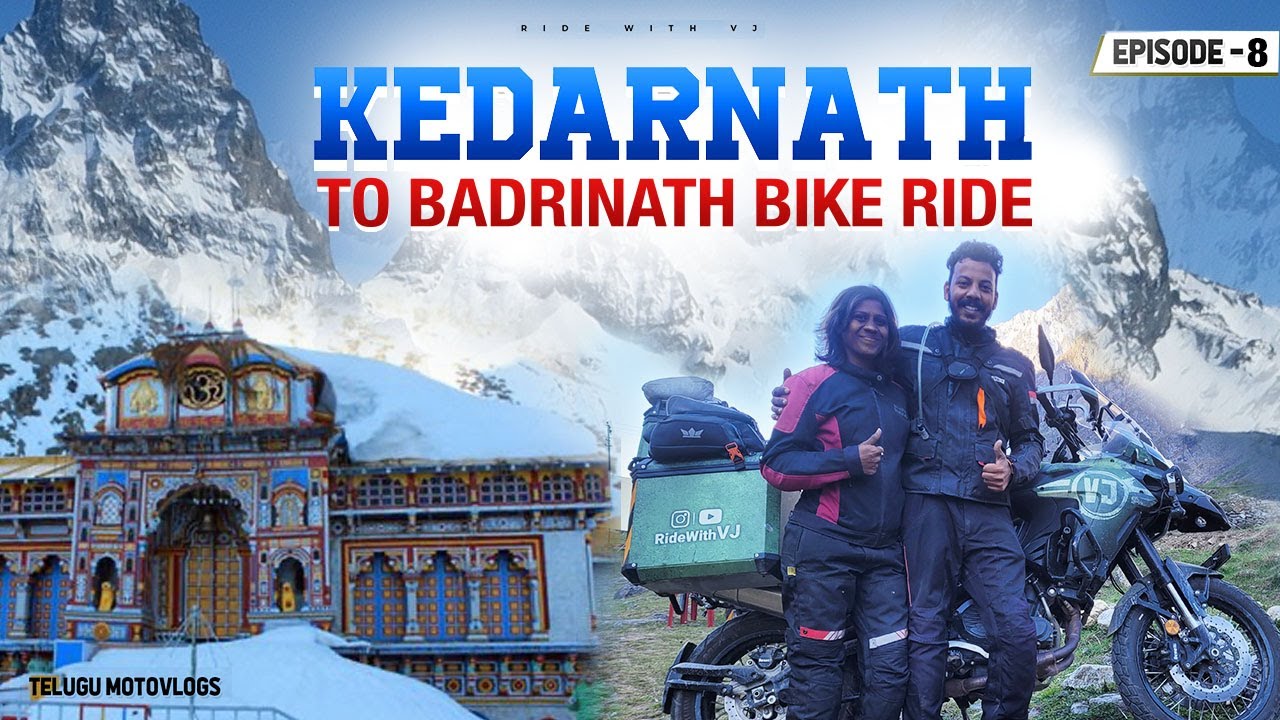 Badrinath yatra bike ride telugu 2023 Live 🔥 🔥| Episode - 8 - YouTube