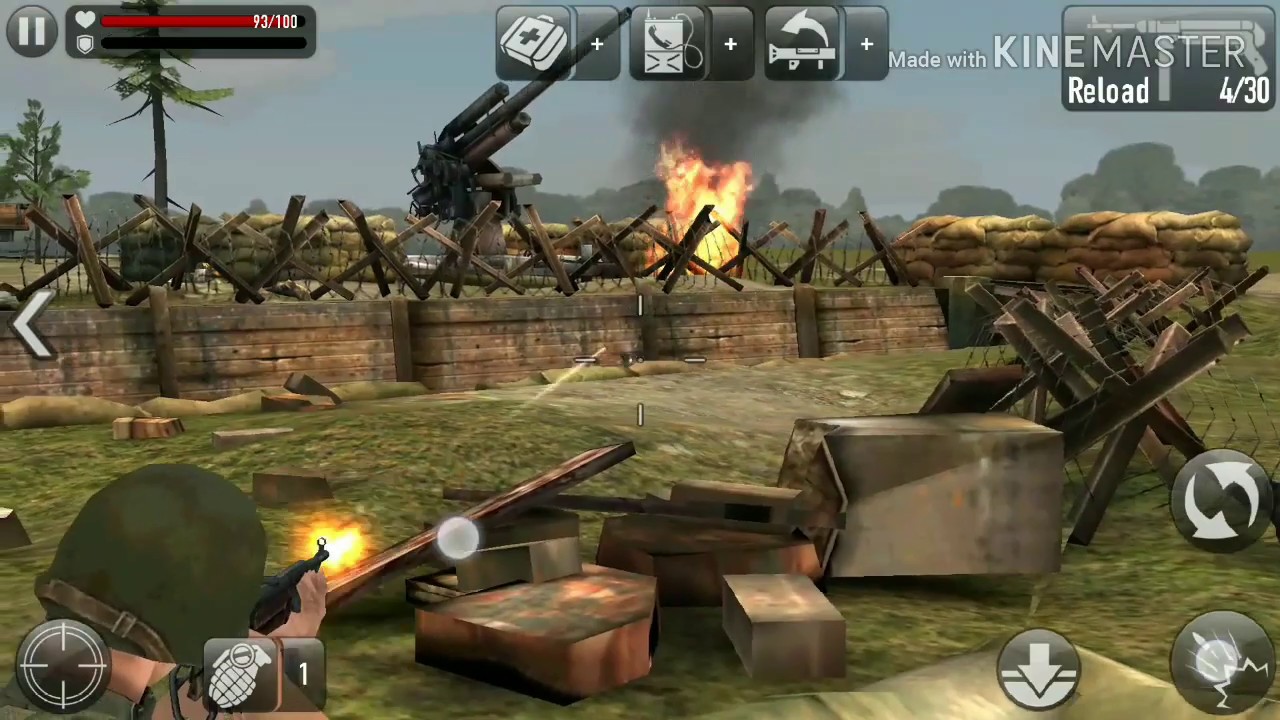 FRONTLINE COMMANDO D-DAY WWI. ALL ENEMY KILLED .D DAY VICTORY. STAR ...