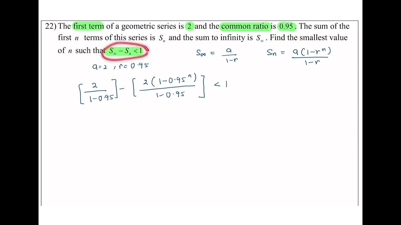Sum To Infinity Part 5 YouTube sum-to-infinity-part-5-youtube