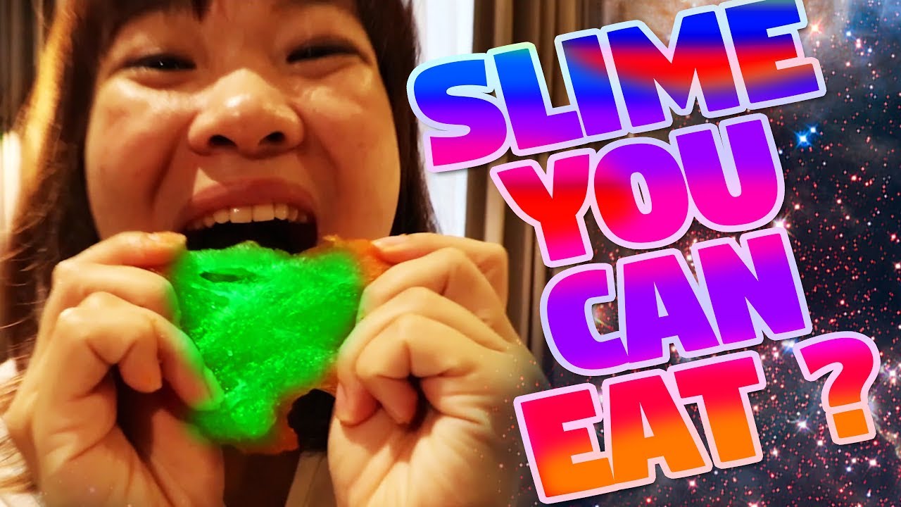 HOMEMADE SLIME WHICH YOU CAN EAT - YouTube