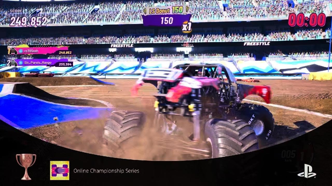 Monster Jam Showdown Online Champions Series Trophy - YouTube