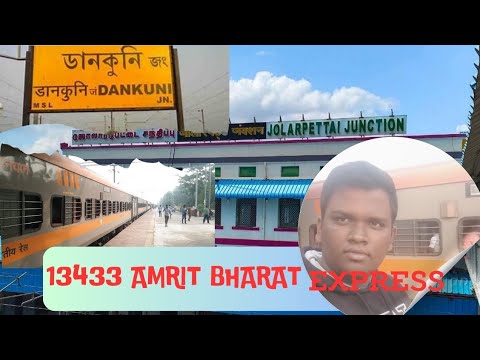 AMRIT BHARAT EXPRESS FULL VLOG//13433 SMVT BENGALURU - MALDAH TOWN ...