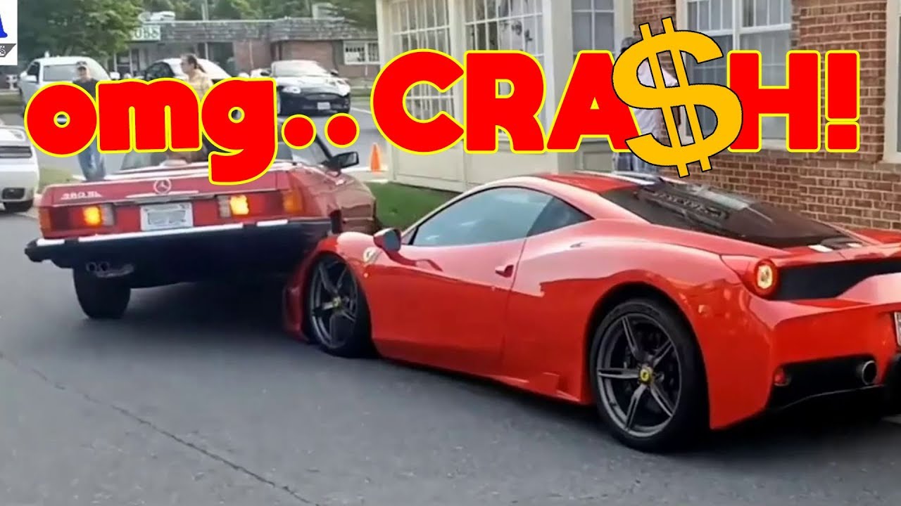 Funny Car Crash & Fails Compilation | SUPERCAR Funny Crash 2018 🔞💲🚗 ...