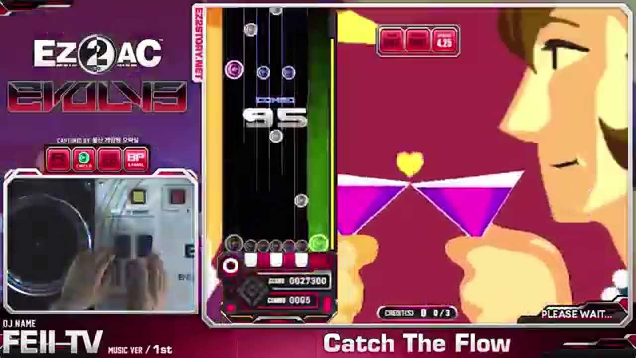 [EZ2AC : EV] 5K - (7) Catch The Flow [SHD] (ver 1.60) - YouTube