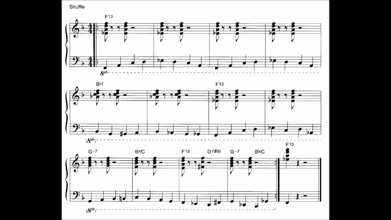 Dave Limina - Hammond Organ Riff 22 - Shuffle - Tutorial Lesson ...