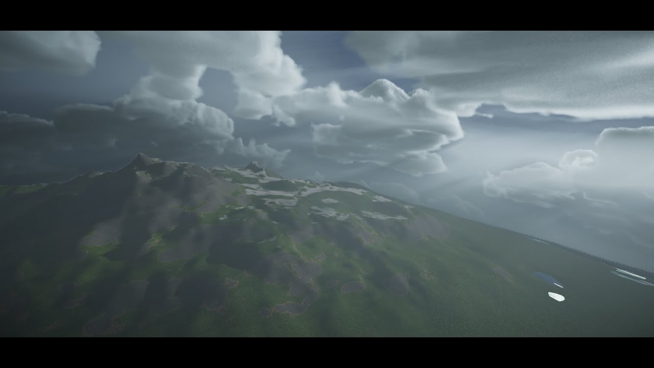 Sky Master ULTIMATE Volume clouds & atmosphere with ORION new procedural planet & water ...