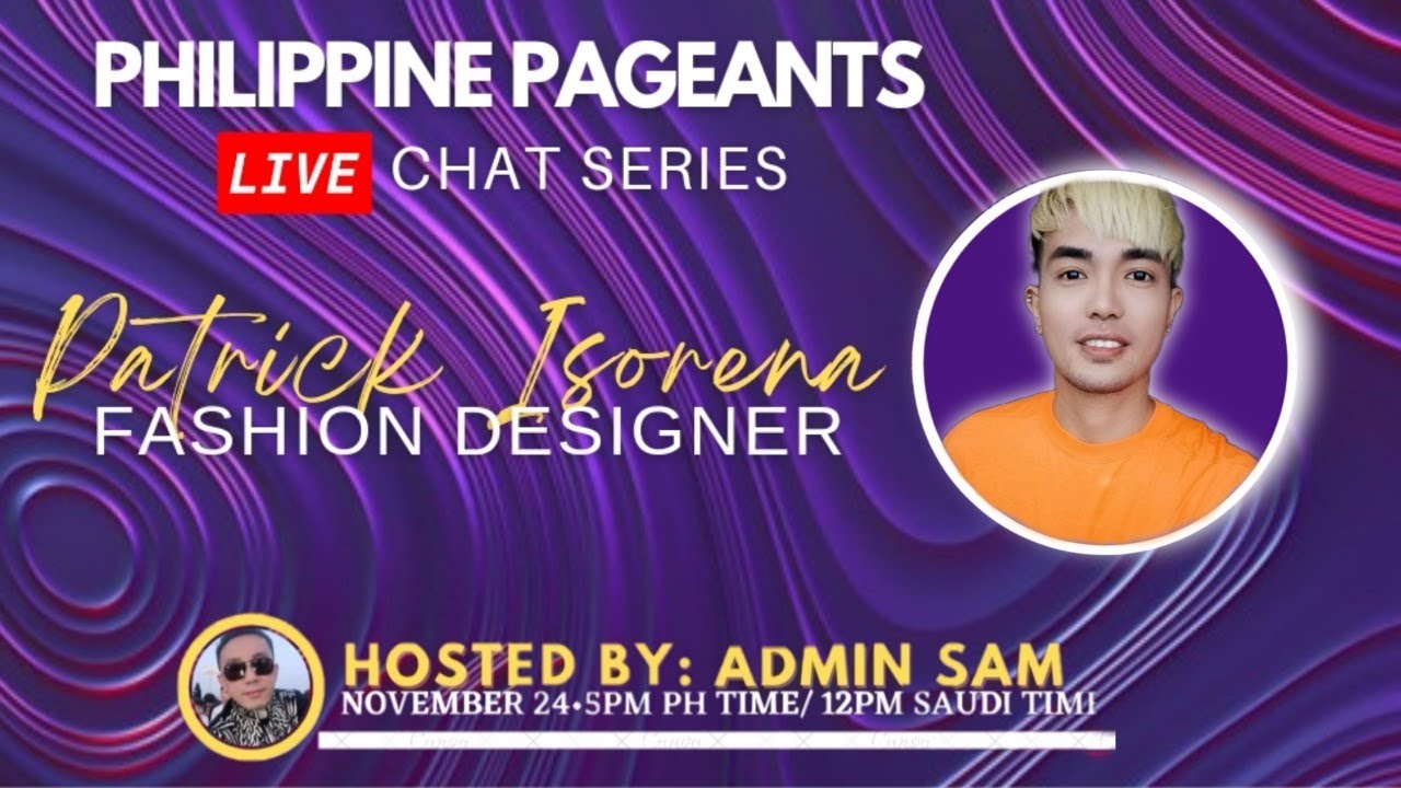 Sir Patrick Isorena - LIVE INTERVIEW with Admin Sam on Wednesday - YouTube