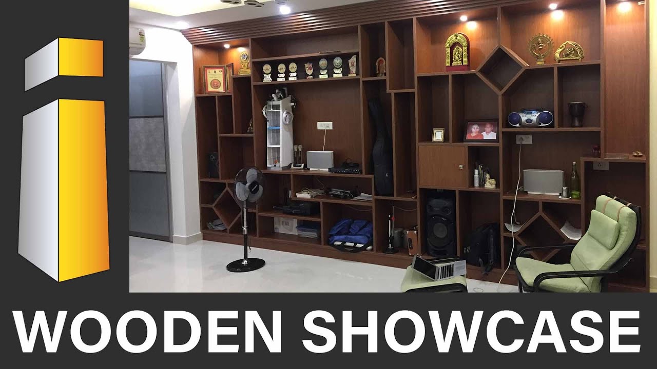 Wooden Showcase | Showcase Design Must Watch!👍 i Build Interiors🏠 - YouTube