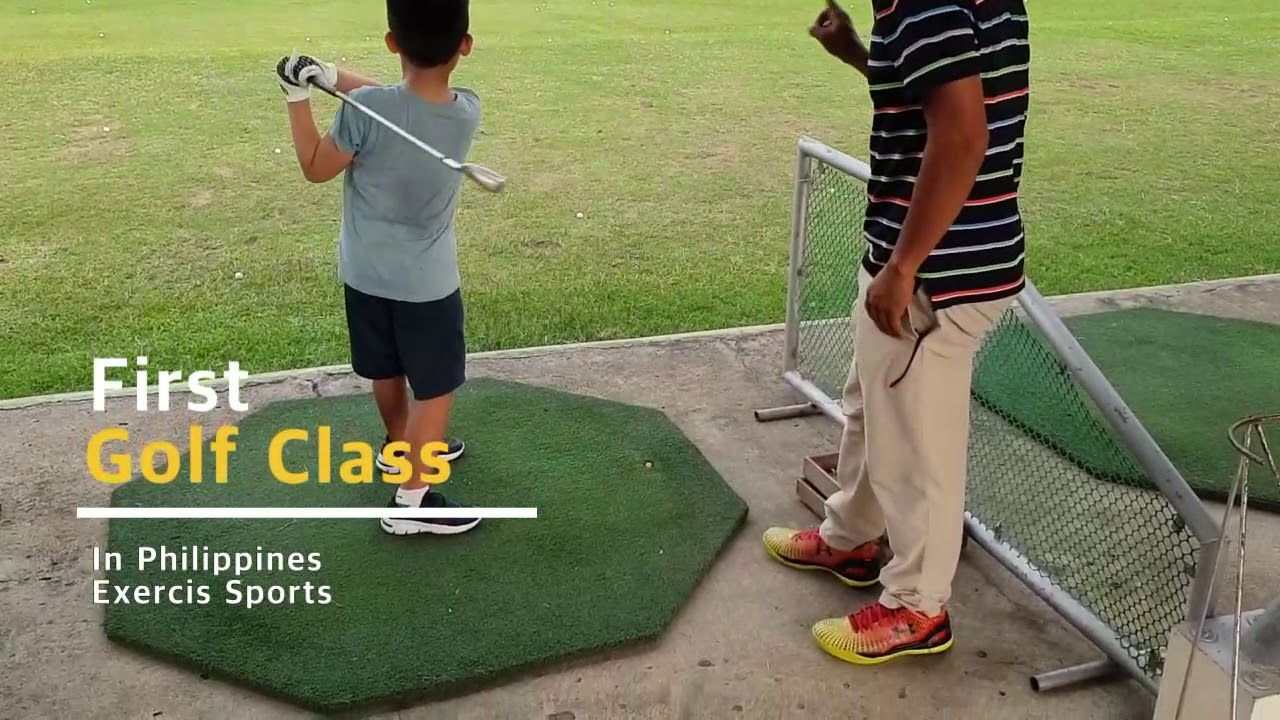 First Golf Class [ Teacher Hannah&Daniel Happy Life in Philippines ...