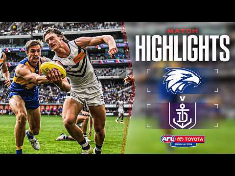 West Coast Eagles v Fremantle Highlights | Round 6, 2026 | AFL