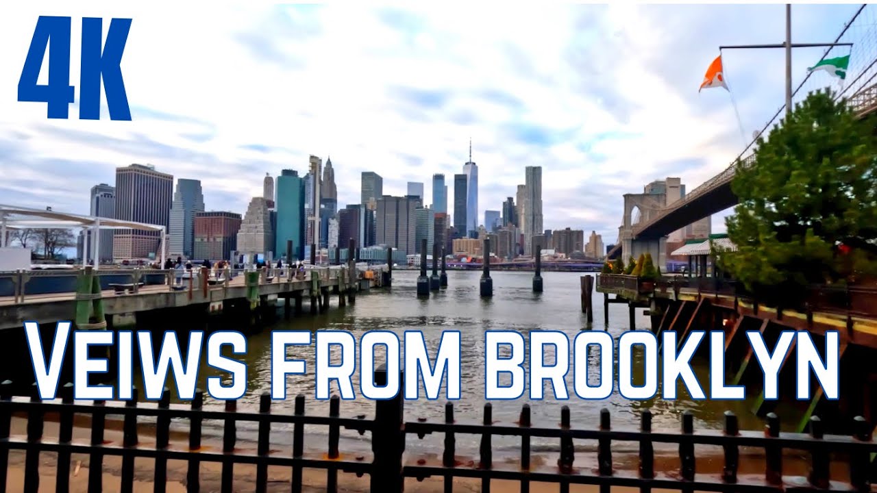 [4K] Brooklyn Heights Promenade Views of NEW YORK CITY - YouTube