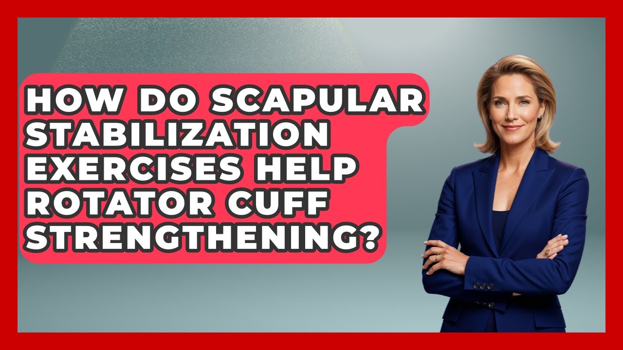 How Do Scapular Stabilization Exercises Help Rotator Cuff Strengthening ...