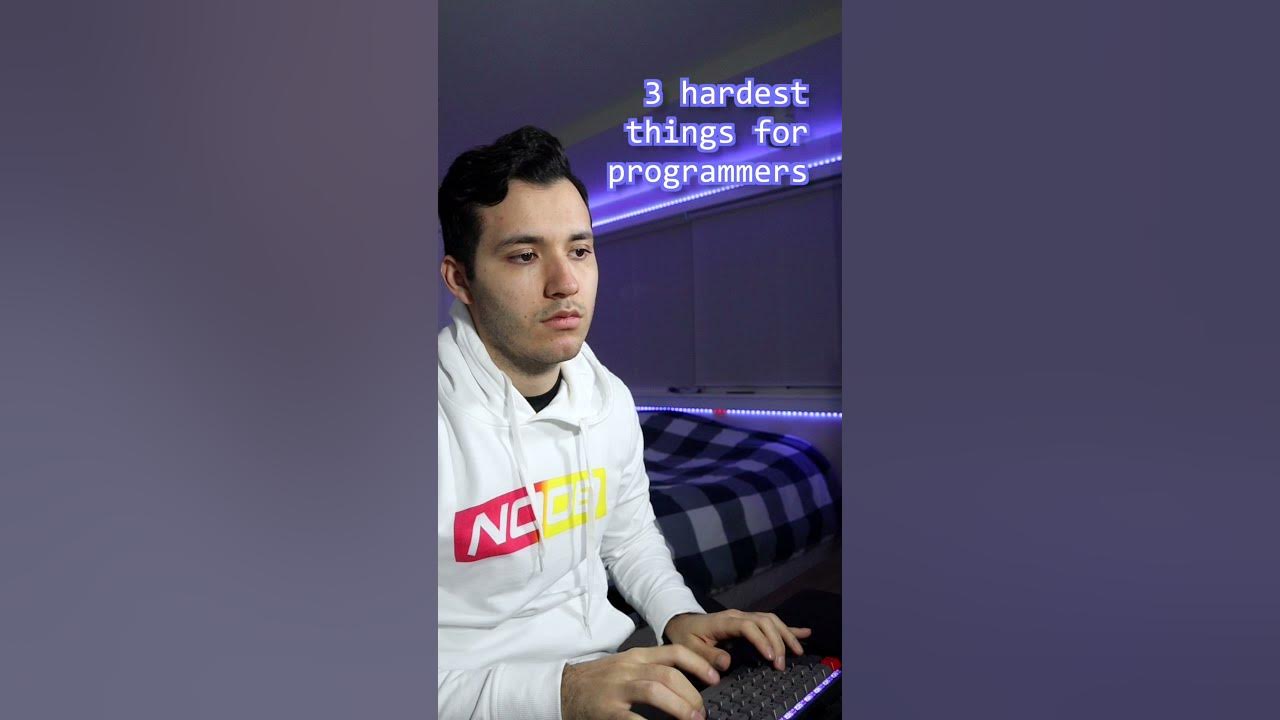 The hardest things for programmers - YouTube