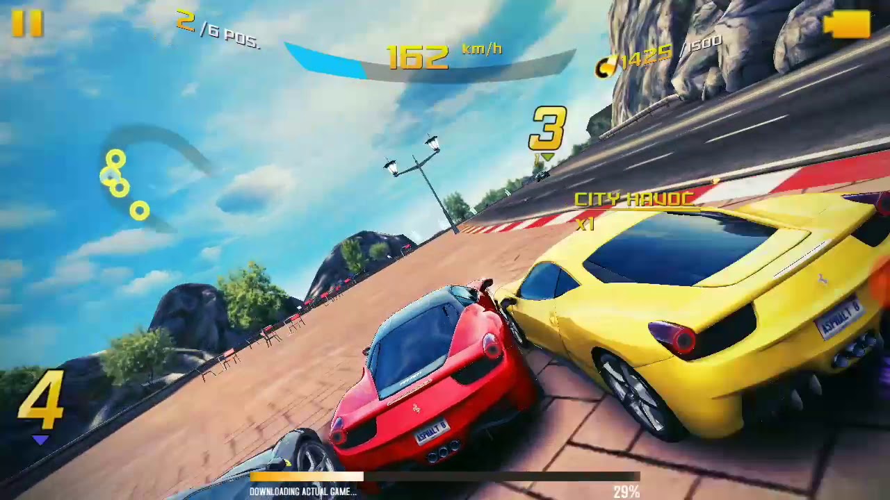 Asphalt 8 speed race - YouTube