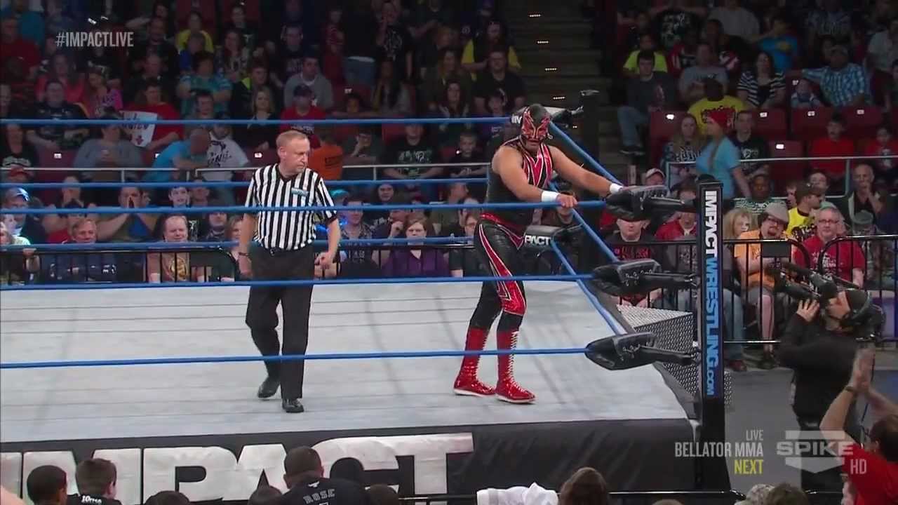 Adam Pearce debut match in TNA - YouTube
