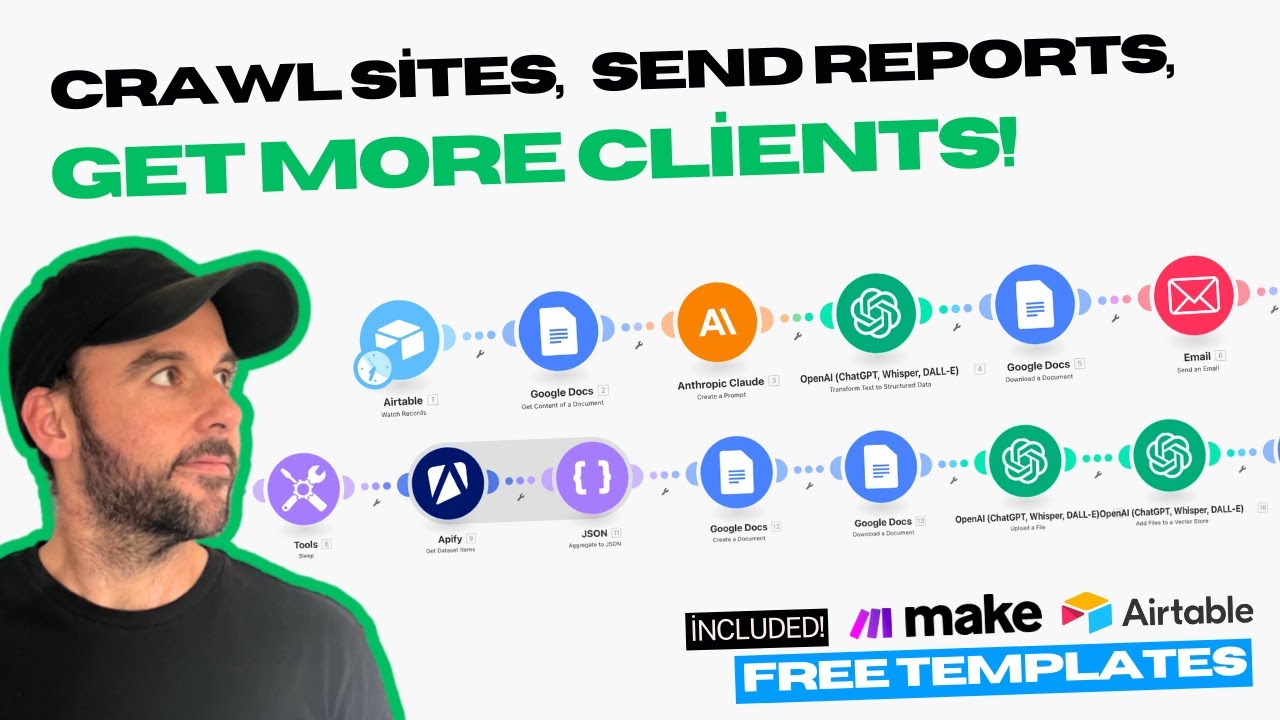 Amazing Tactic To Create Client Website Reports Using AI - YouTube