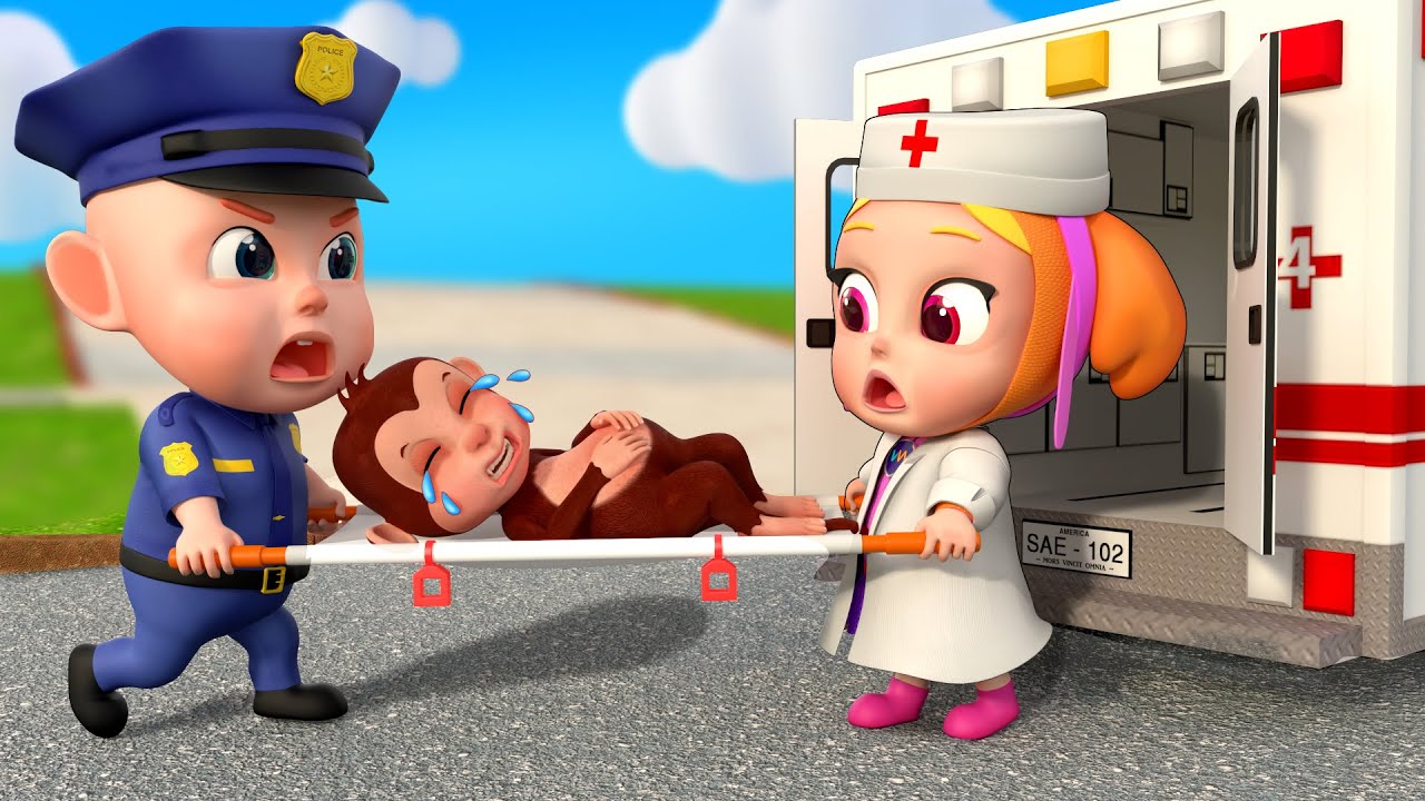 Firefighter, Police, Doctor - Job And Career Song | Police Cartoon ...
