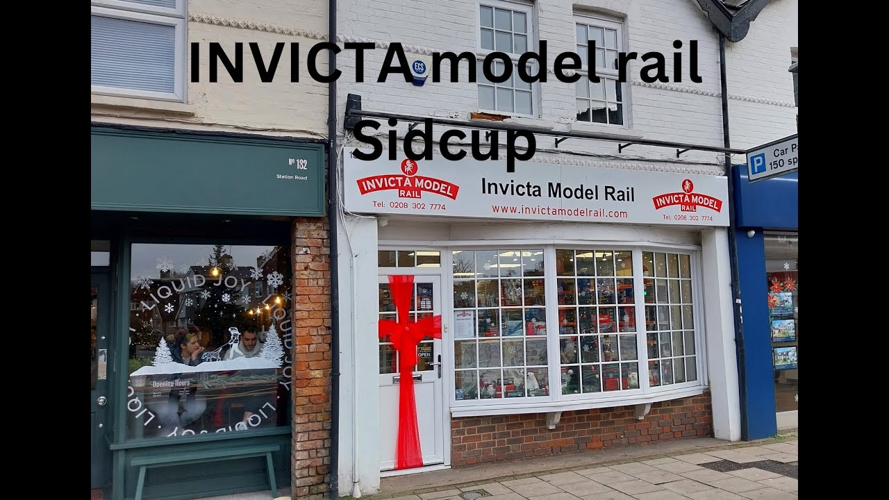 Shop tour at INVICTA Model Rail shop, Sidcup, Kent UK such a lovely ...