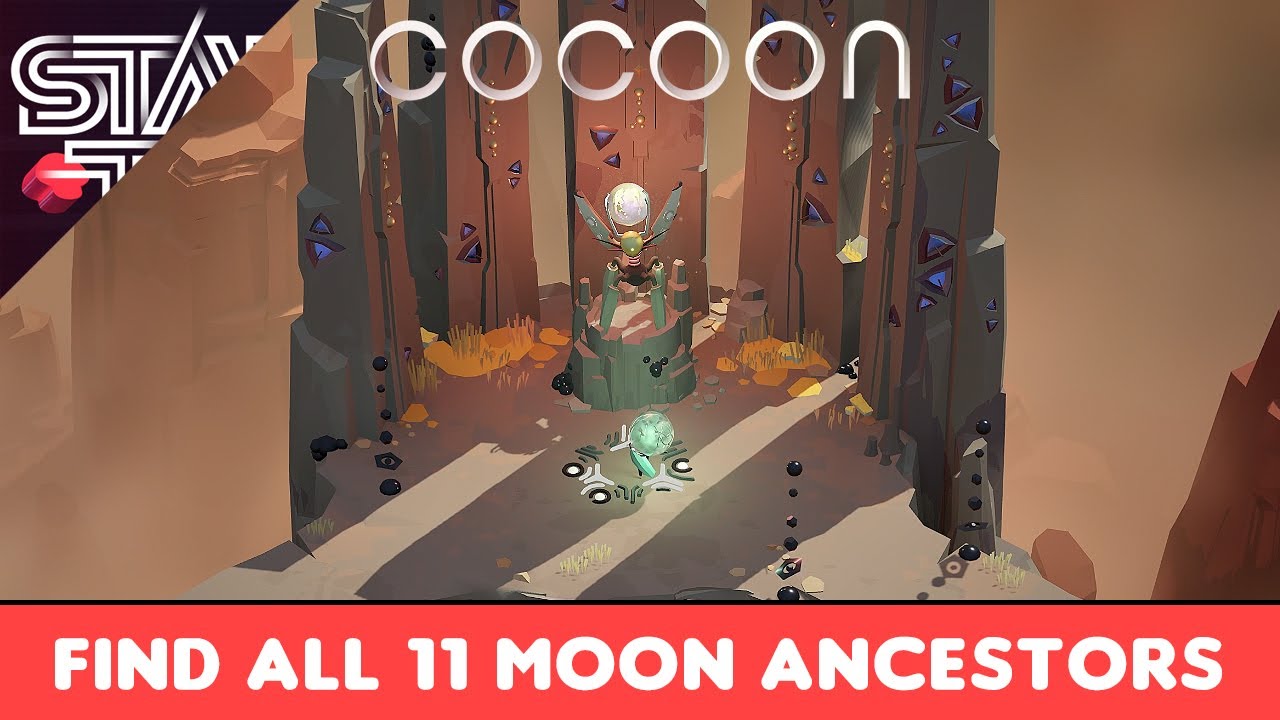 COCOON - Find All 11 Moon Ancestors Collectibles & Trophies 🏆 - YouTube