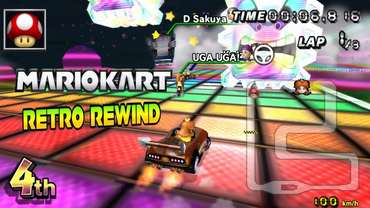 We Played Mario Kart Wii Retro Rewind! With Viewers!! - YouTube