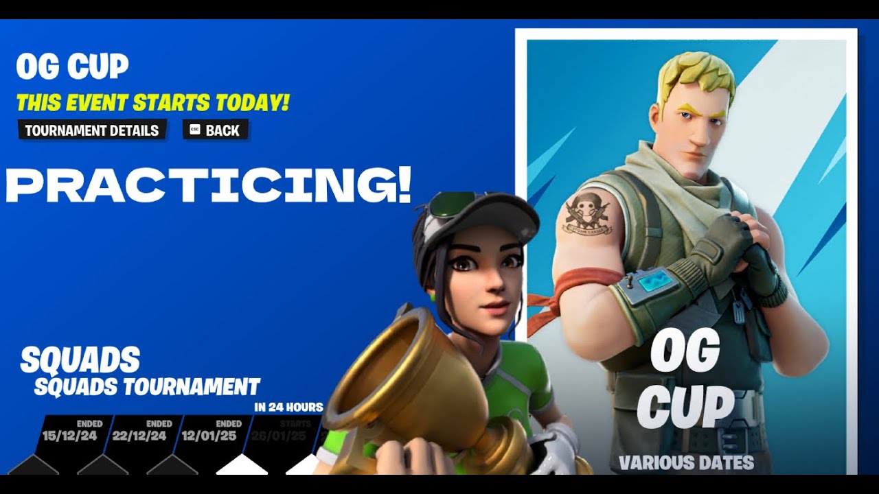 PRACTICING FOR THE OG CUP - YouTube