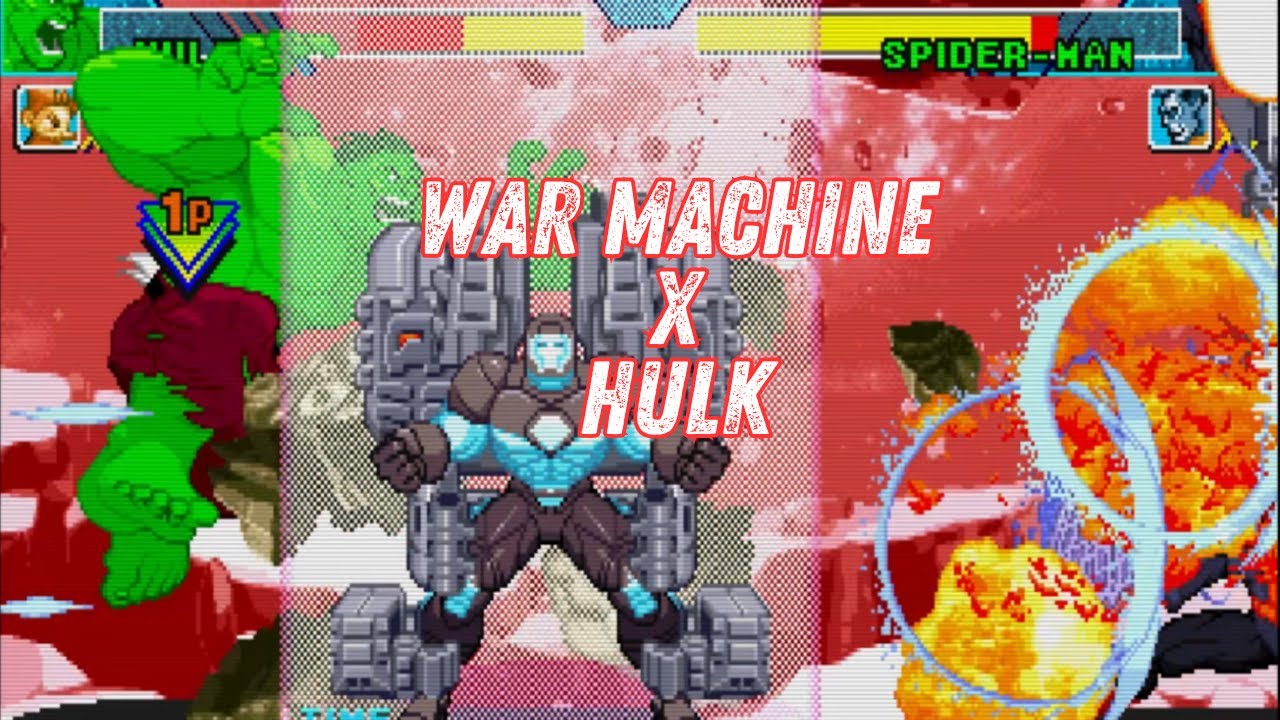 War Machine x Hulk | Marvel vs Capcom - YouTube