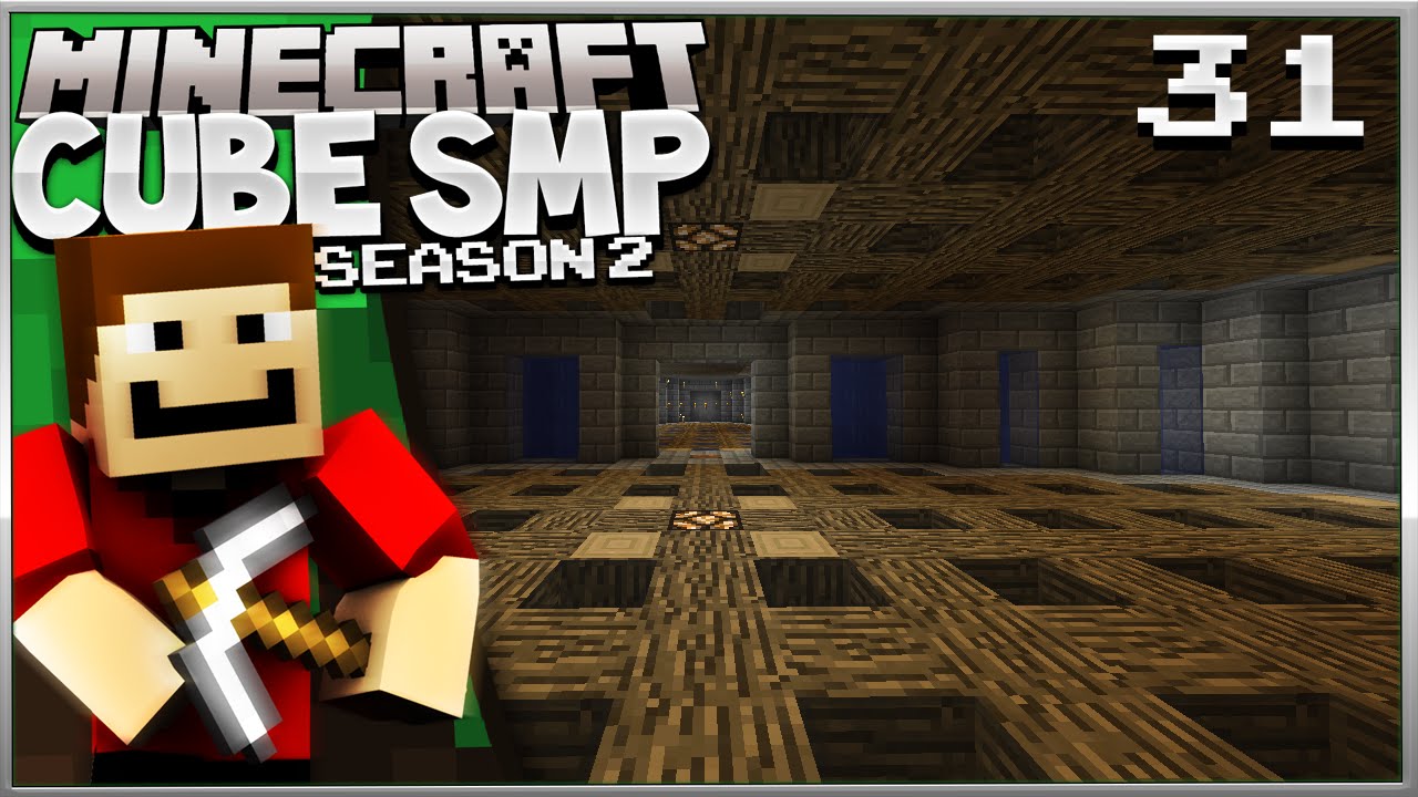 Minecraft: Cube SMP - E31 - WATER AND FIRE WALLS?! - YouTube