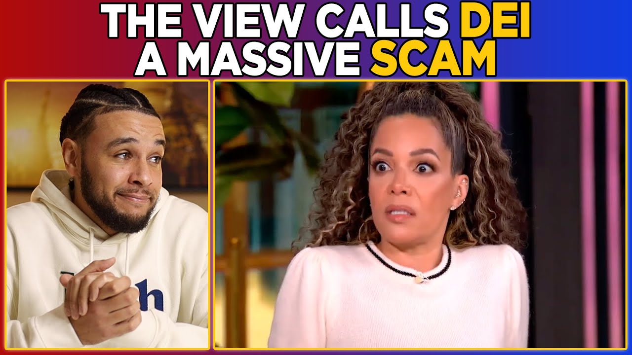 Sunny Hostin FREAKS OUT after Co-Hosts Call DEI a SCAM - YouTube