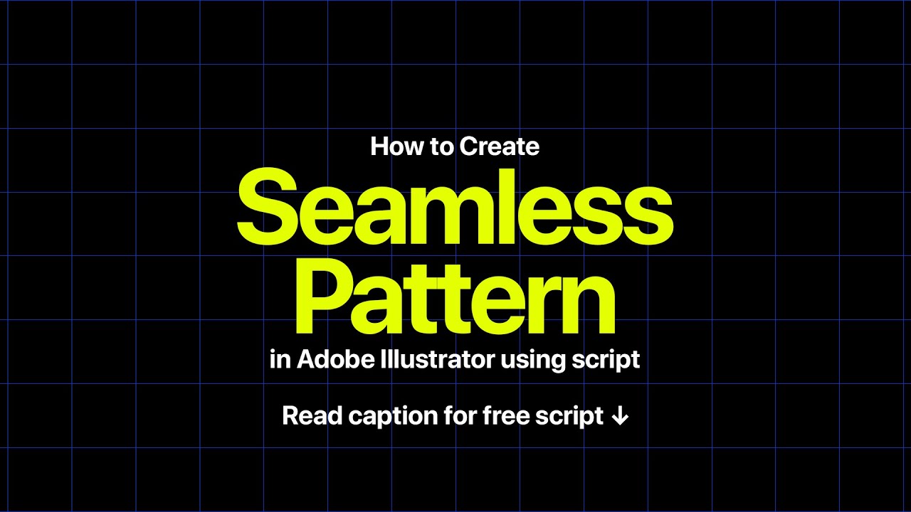 Creating a flawless seamless pattern with the script in Adobe ...