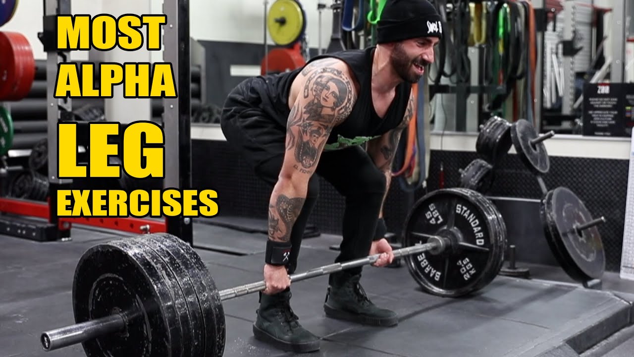 Most Alpha Leg Exercises - YouTube