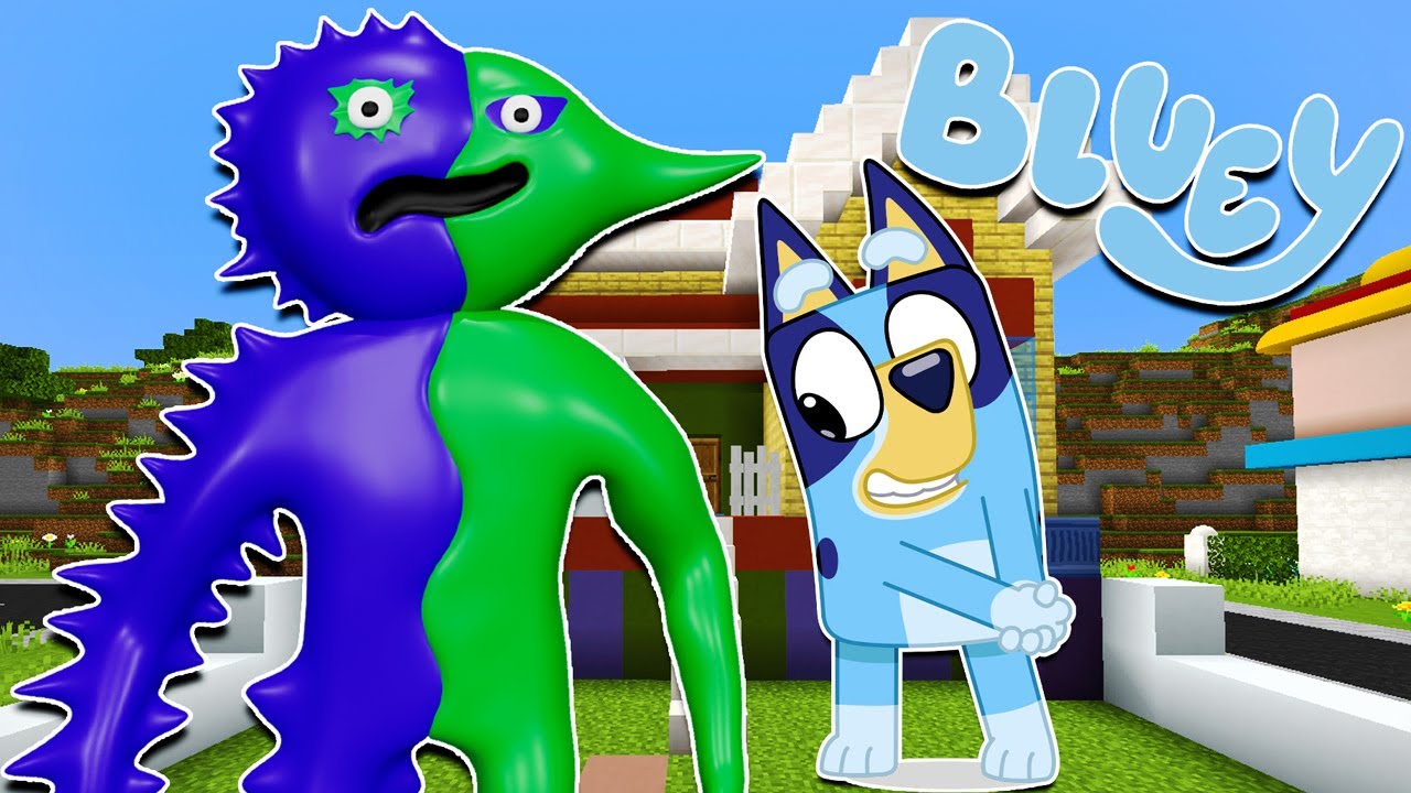 BLUEY conoce a BITTERGIGGLE de GARTEN OF BANBAN 4 y son AMIGOS| Las ...