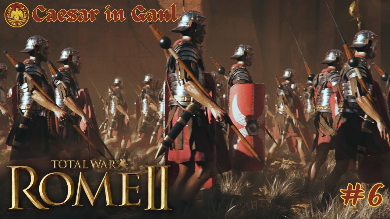 TOTAL WAR ROME II ⚔️ CAESAR IN GAUL (ROME) #6 - YouTube