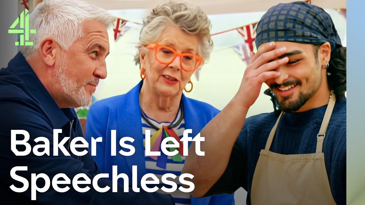 Dylan's Hollywood Handshake | The Great British Bake Off | Channel 4 ...