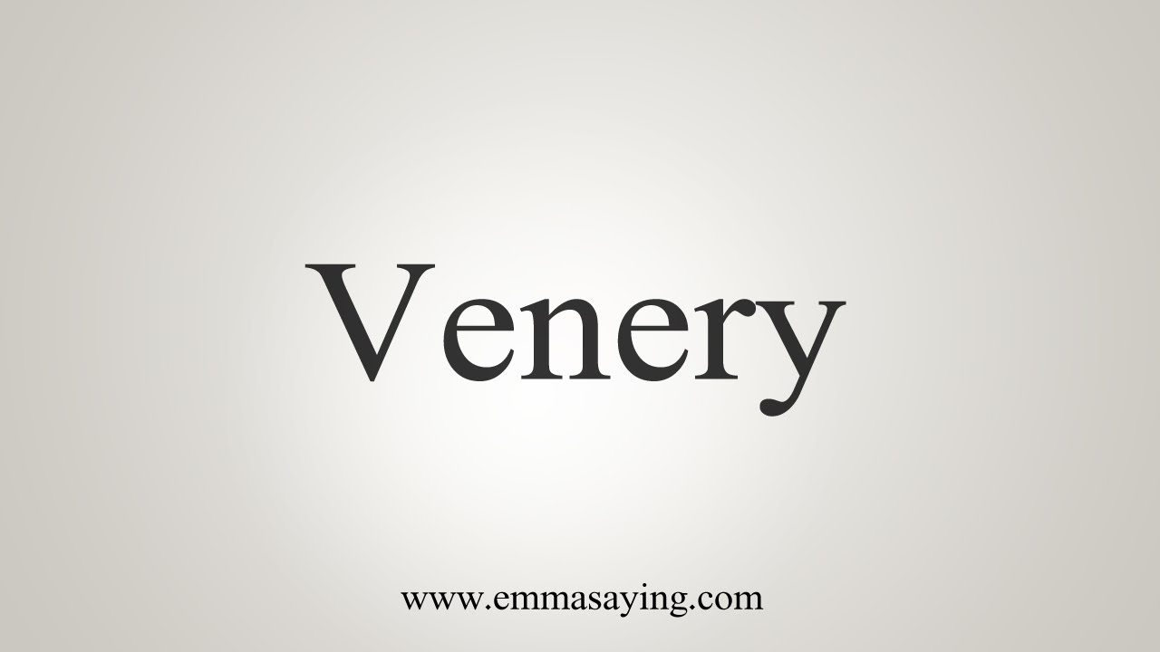 How To Say Venery - YouTube