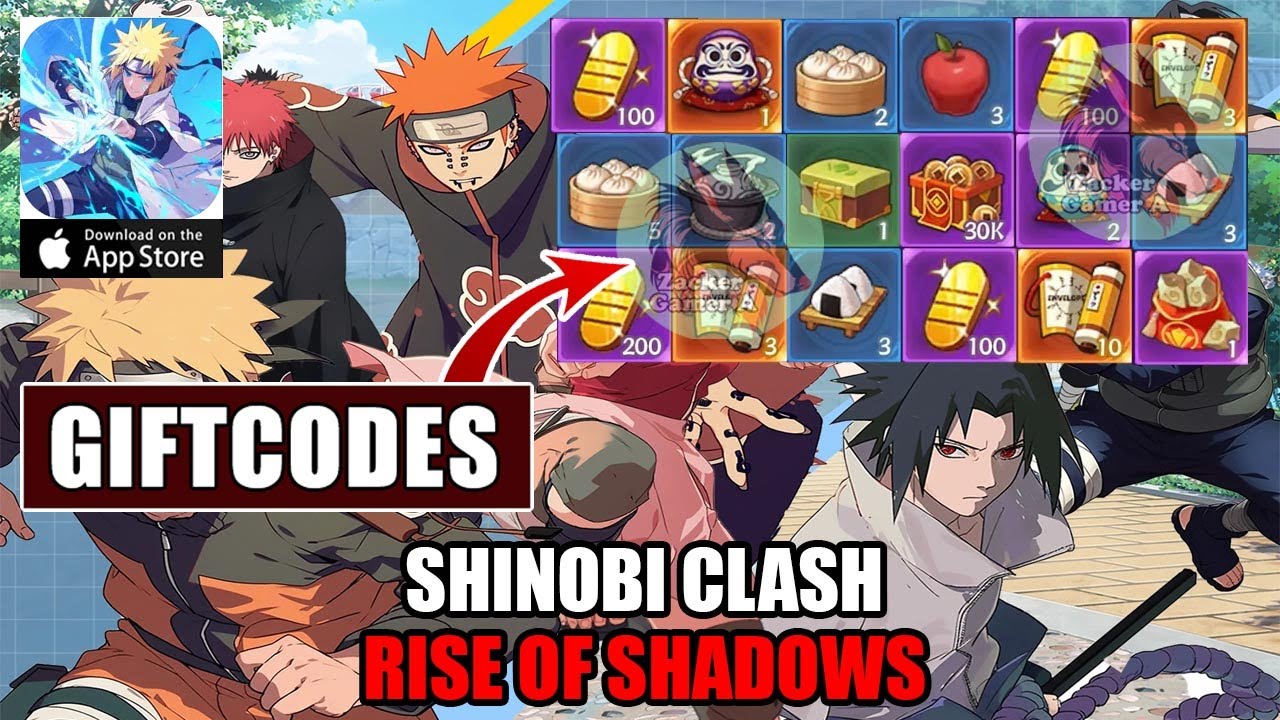 Shinobi Clash Rise Of Shadows & 6 Giftcodes - How To Redeem Code ...