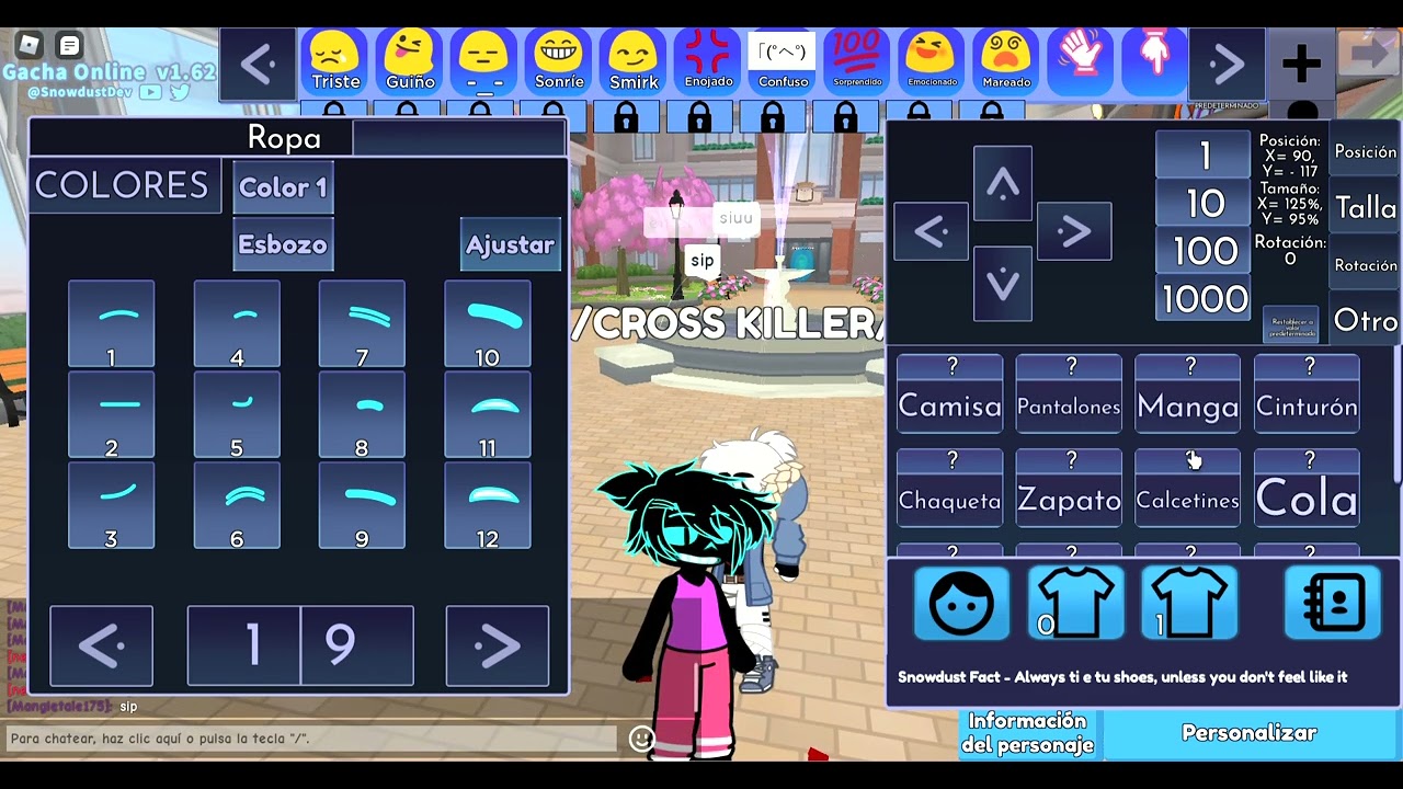 como hacer a nightmare sans en gacha online - YouTube