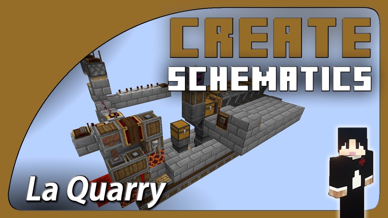 [TUTO] Usines Create - La Quarry - YouTube