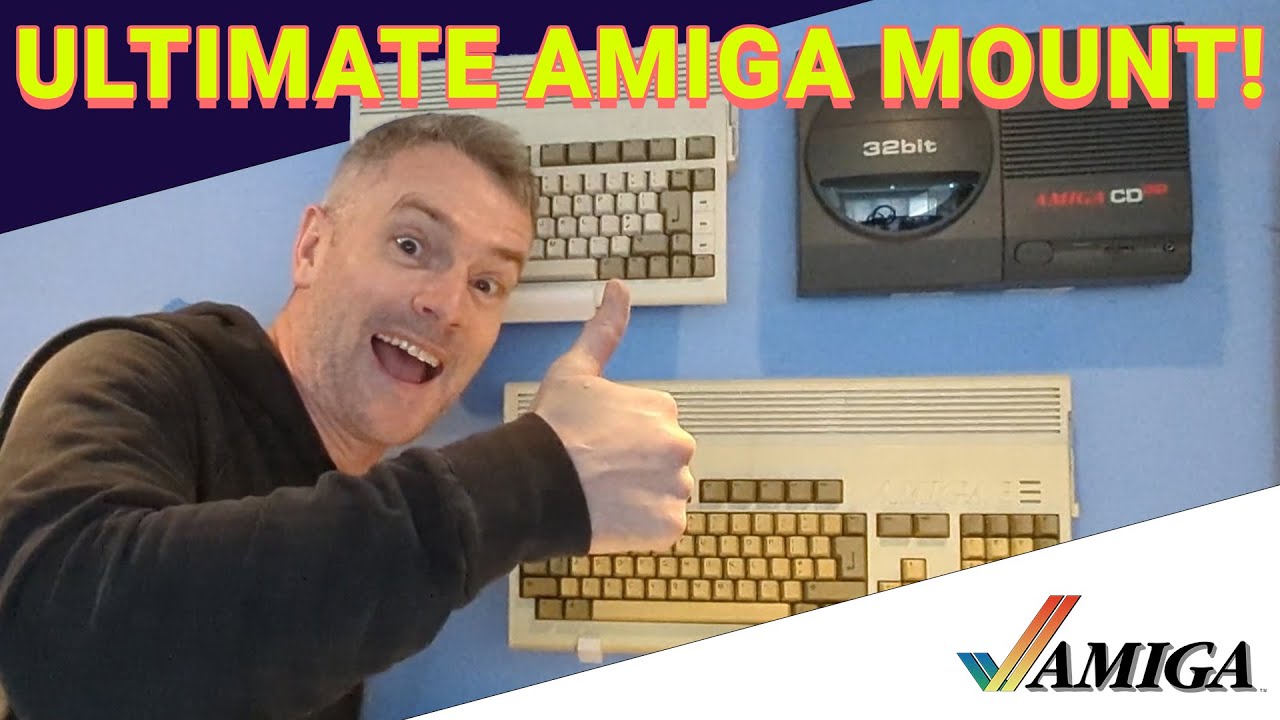 Transform Your Space: The Ultimate Amiga Wall Mount Setup for Retro Gamers! - YouTube