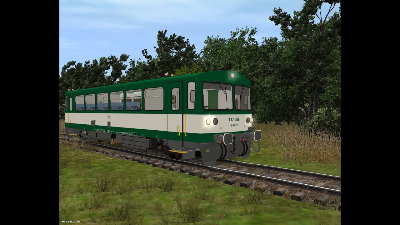 H-MHÉV (MÁV-HÉV) Bzmot 117 289 bemutató/presentation - YouTube