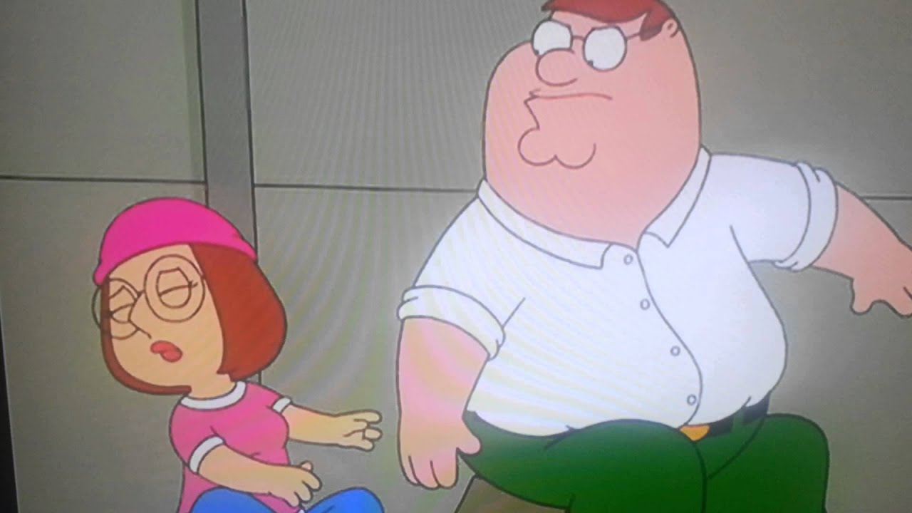 Peter slaps meg "calm down!" - YouTube